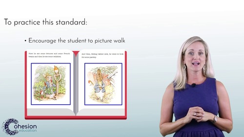 Use Illustrations & Details to Describe Story Elements by Cohesion ...