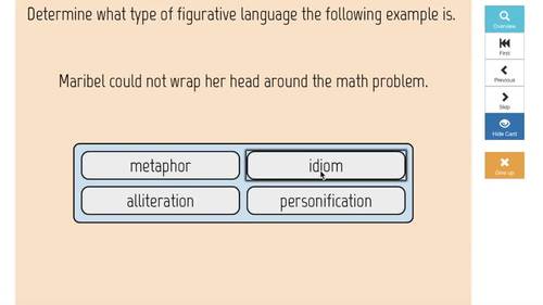 Figurative Language Boom Card Bundle by love2speak | TPT