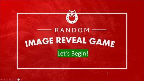 Image Reveal Christmas Game 7x7 - Guess The Santa (PowerPoint) | TPT