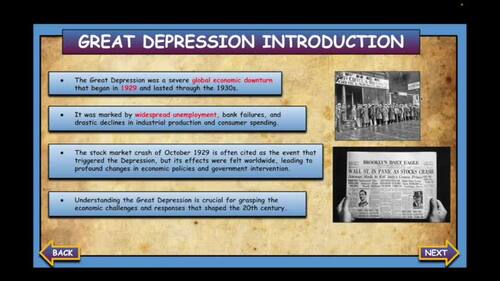 Lesson 83 Bundle: World History: The Great Depression and New Deal ...