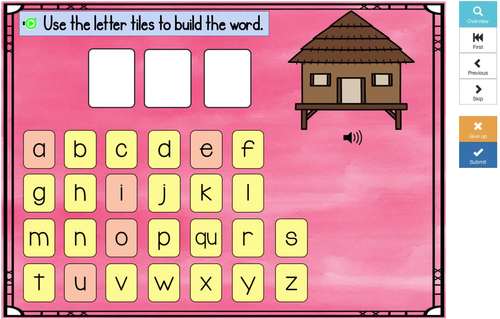 Short U CvC Words BOOM CARDS BUNDLE Science of Reading by Teaching Literacy