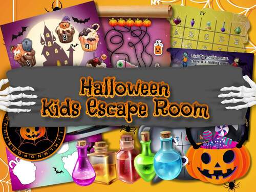 Halloween Escape Room - Halloween Activities by The Game Room Party Games