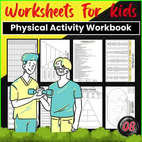 Physical Activity Worksheet activities fall by Lib Anatomy school