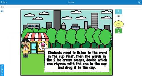 Rimas 2 Boom Cards™ | Digital Task Cards by Cloud Ten | TPT