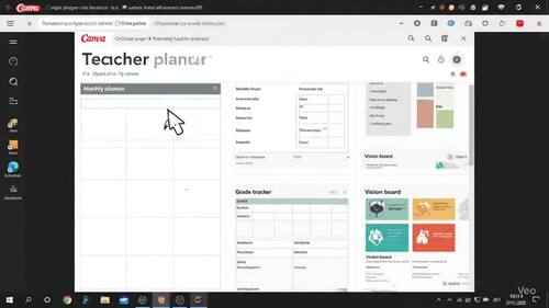 2025-2026 Editable Teacher Planner | KDP Interior + Canva Link | 105 ...