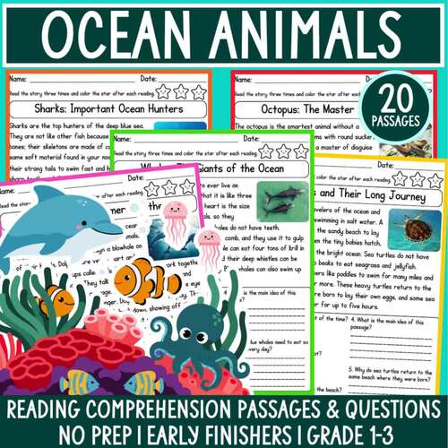Non-Fiction Science Reading Comprehension Passages and Questions 2nd ...