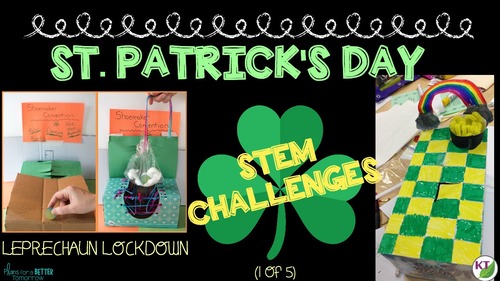 St. Patrick's Day STEM Activity - Catch a Leprechaun with a Trap