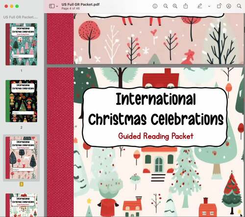 Christmas Around The World || 9 Countries || 50 PAGE GIANT BUNDLE!