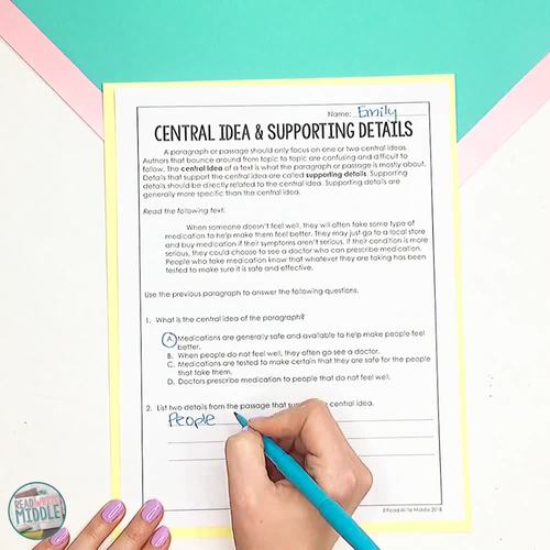 Standards-Based Informational Text Reading Comprehension Passages