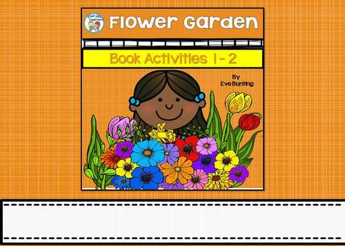 Flower Garden Book Study and Unit Lesson Plans | Spring Book Activities