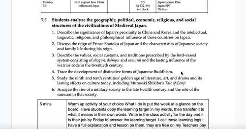 Ancient & Medieval Japan Lesson Plan | World History by Peter Klozik