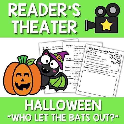 Halloween Readers Theater | Fun Reading Center Activity Skit | October ...
