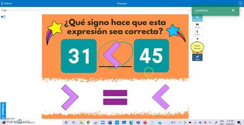 Comparar y ordenar - Boom cards y hojas de trabajo by Cinco Minutos Mas