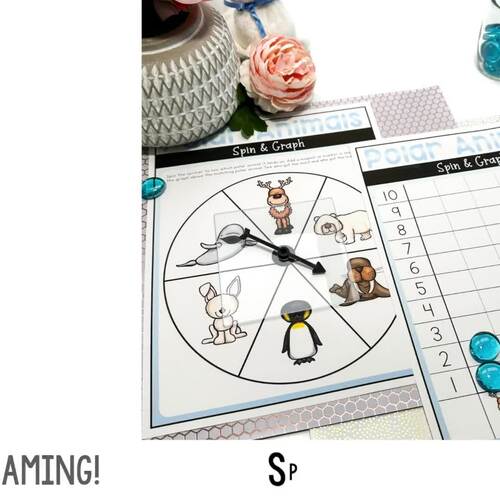 Arctic Animal Graphing Activity | Polar Animals Math Game by Turner Tots