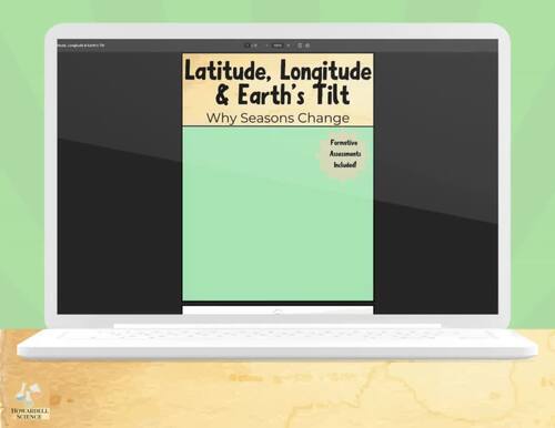 Earth’s Tilt & Seasons: Latitude & Longitude Introduction Worksheet