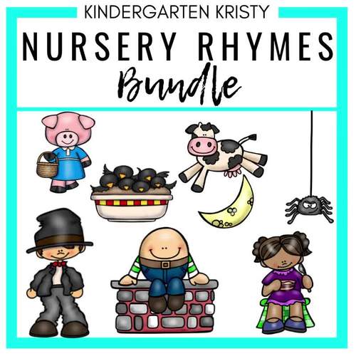 Nursery Rhymes - BUNDLE by Kindergarten Kristy | TPT