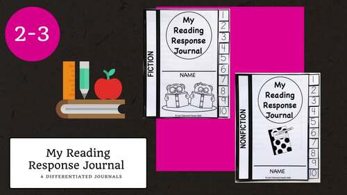 Reading Response Journal | Second and Third Grades by Joy's Classroom ...