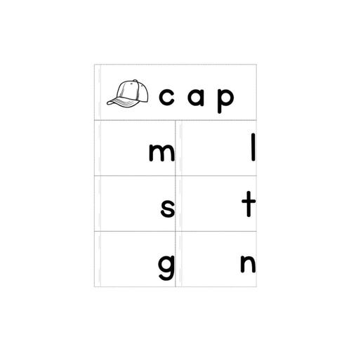 CVC Word Families, Flip Flap Booklets, Beginner Reader, Autism Reading ...