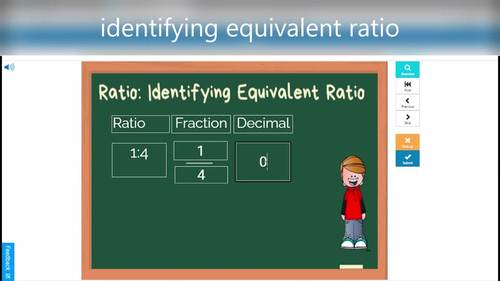 Identifying Equivalent Ratio Boom card by SG Math Guru | TpT