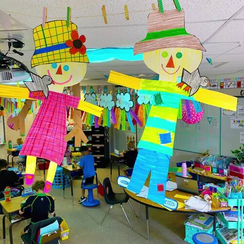 Scarecrows Fall Reading Writing and Craft Scarecrow Activities | TPT