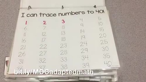 Math Adapted Work Binder® BUNDLE - Standards Aligned (for Special Needs)