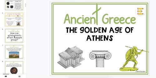 Ancient Athens Lesson Bundle by E is for Education | TPT