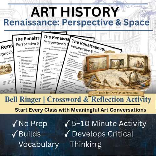 Art History Bell Ringer: Renaissance: Perspective & Space Crossword ...