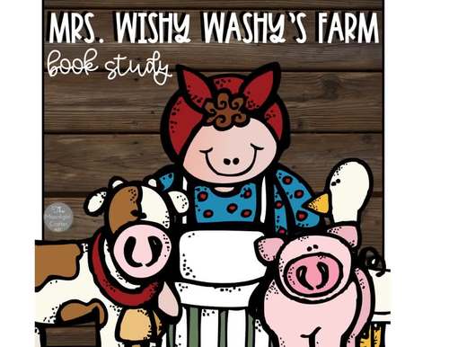 Mrs. Wishy-Washy's Farm Book Companion by moonlight crafter by Bridget
