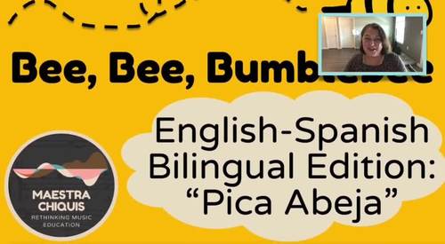"Pica Abeja" Lesson - Spanish Translation of "Bee Bee Bumblebee"