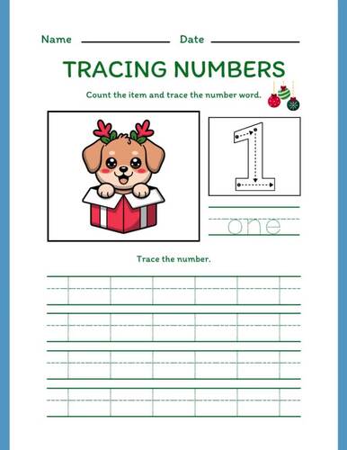 Trace / Writing Numbers / Tracing Numbers / find number missing 1 -20