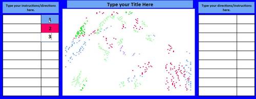 Mystery Digital EDITABLE LOW PREP - Majestic Lion PIXEL ART Reveal Template
