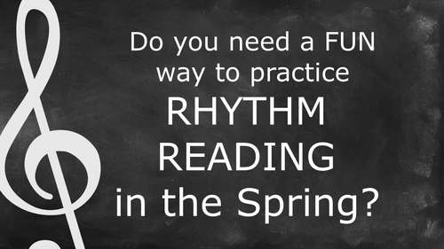 Spring Music Activities Interactive Rhythm Flashcards for Elementary ...