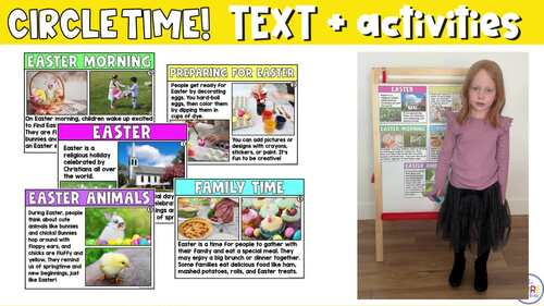 Easter Circle Time Activities for Preschool by The Core Coaches Pre-K