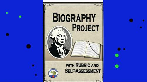 Biography Project: Poster Person, Poster, or Diorama with Easel Activity