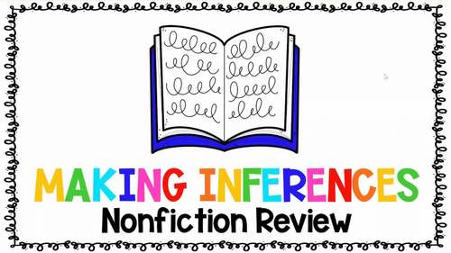 Making Inferences in Nonfiction Task Cards: Print & Digital Bundle