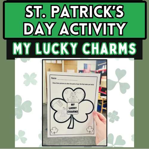 St. Patrick's Day 'My Lucky Charms' Drawing Craft by Hunt's Happy Learning