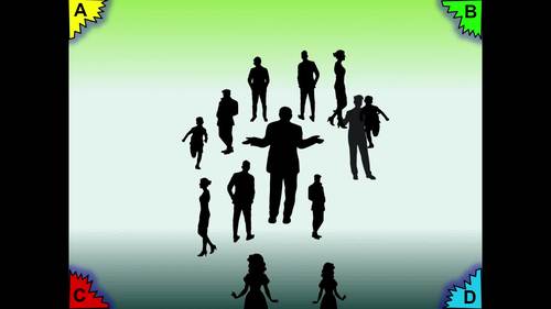 SCIENCE-THEMED FOUR CORNERS GAME 8-RESOURCE BUNDLE | TPT