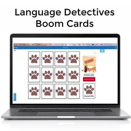 February Speech Therapy Language Activity | Comprehend Descriptions and ...