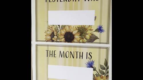 Sunflower Classroom Decor Bundle - EDITABLE - bright colors | TPT