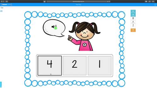 Math: Number Recognition (1-5)- Boom Cards by Mrs Moes Modifications
