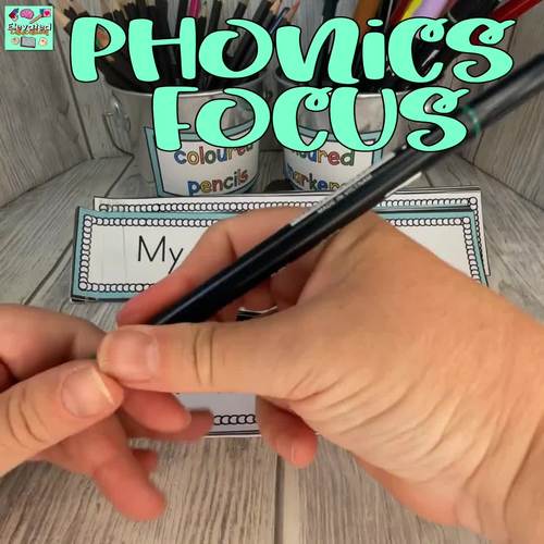 Kindergarten literacy centers and morning work phonics focus ‘p’ sound