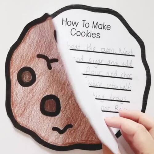 50% OFF FOR 24 HOURS! How To Make Cookies Craft Procedure Writing Prompt