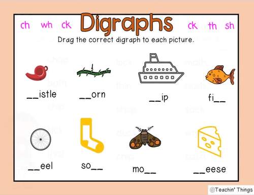 Phonics Foundations Level 2 Unit 1 Digital Word Word for Google Slides