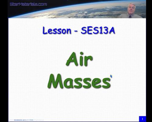Complete STAR* Video Lesson on AIR MASSES for Distance Learning DINB