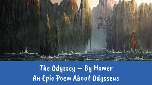 The Odyssey Part 1 Bundle | 14 Resources | Over 100+ pages by ELA EVERY DAY