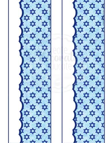 Jewish Classroom Decor | Jewish Bulletin Board Borders | Star of David ...
