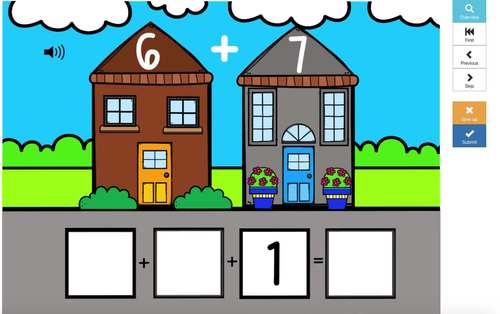 Doubles Plus 1 Boom Cards: Number Neighbors Math Addition Strategy