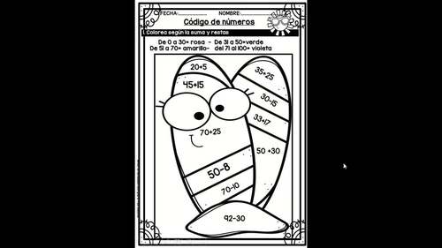 Sumas y Restas en Verano - actividades- cálculos- matemáticas- Spanish ...