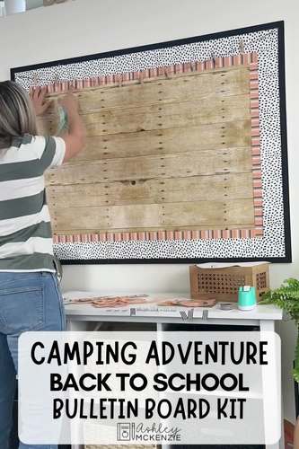 Camping Adventure Back To School Bulletin Board Kit by Ashley McKenzie
