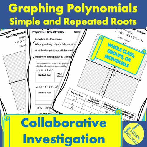 Graphing Polynomials with Simple and Repeated Roots Collaborative Investigation